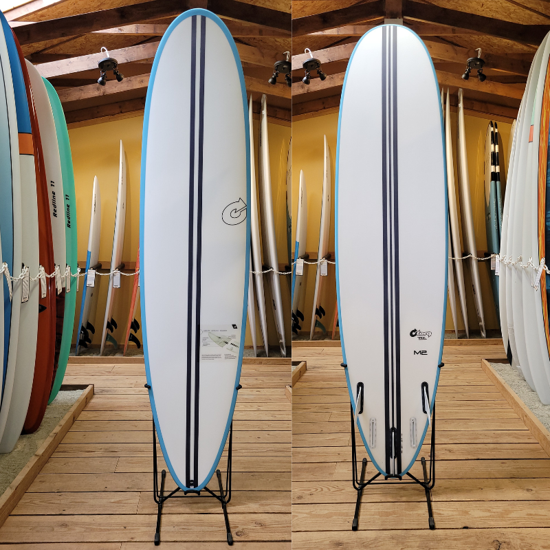 7'6 TORQ TEC M2 Blue Rails – Island Surf Company